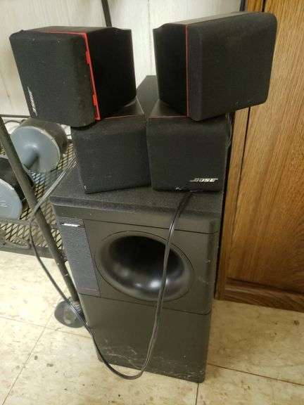 Bose acoustimass series 2 subwoofer including pair of satellite ...