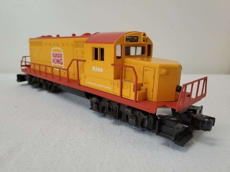 Rare 1981 Lionel 8pc "Fast Food" Train Set includes #8160 Burger King ...
