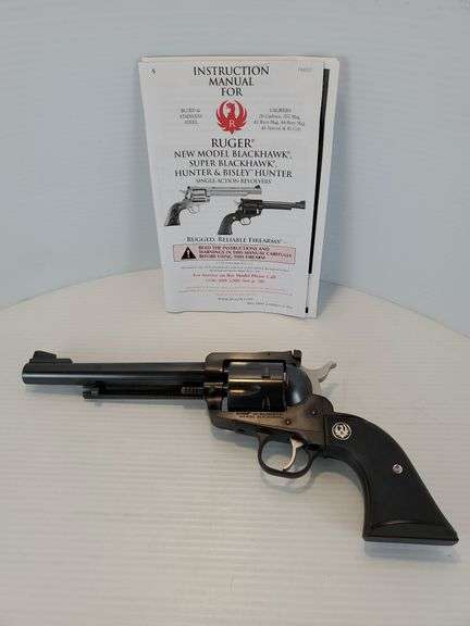 Ruger Blackhawk Convertible, Model 0318, .357 MAG/9mm 6-Shot Revolver ...