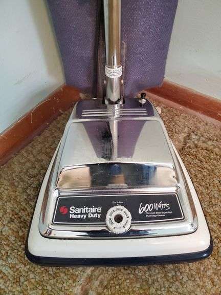 Sanitaire Heavy Duty triple filter, 600w, upright vacuum cleaner ...
