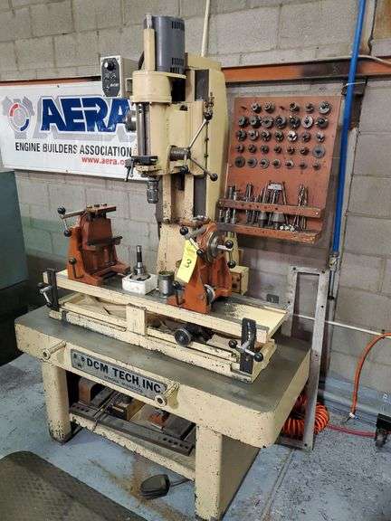 DCM Tech Inc., Winona Minnesota cylinder head milling machine for valve ...