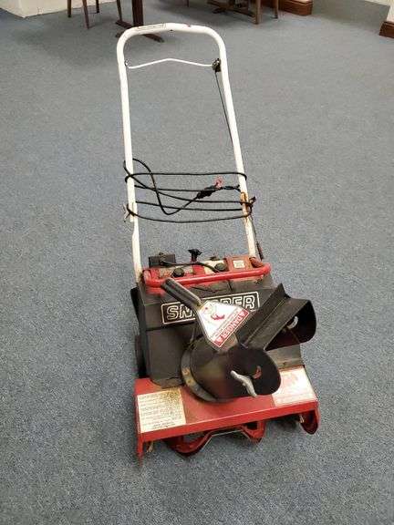 Snapper model 3201 snow thrower with electric start - Bid-Assets Online ...