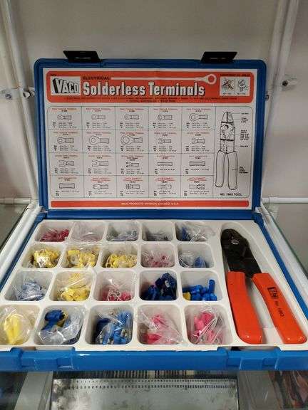 Vaco electrical solderless terminals - Bid-Assets Online Auctions
