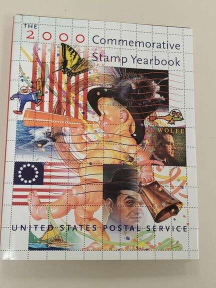 2000 Commemorative Stamp Yearbook United States Postal Service - Bid ...