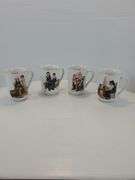 Set of 4 Norman Rockwell cups - Bid-Assets Online Auctions