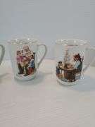 Set of 4 Norman Rockwell cups - Bid-Assets Online Auctions