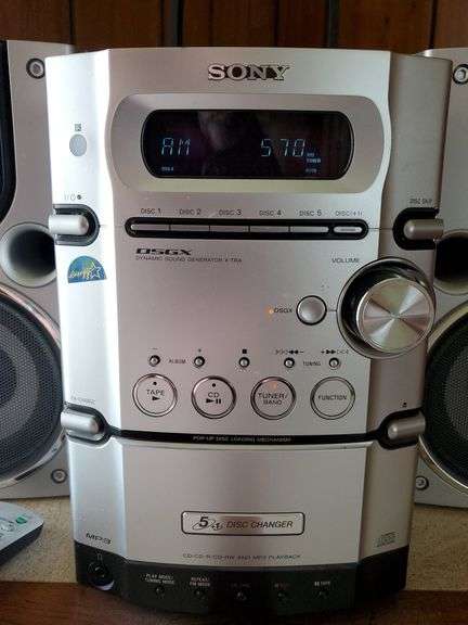 Sony CMT-HPX9 Micro Hi-Fi Component, bookshelf stereo system. AM/FM ...