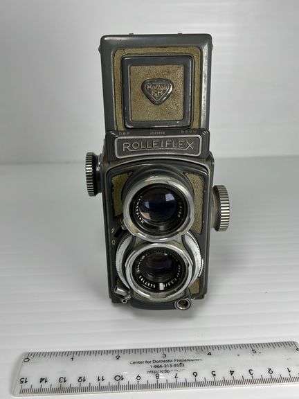 Rolleiflex twin lens reflex camera - Bid-Assets Online Auctions