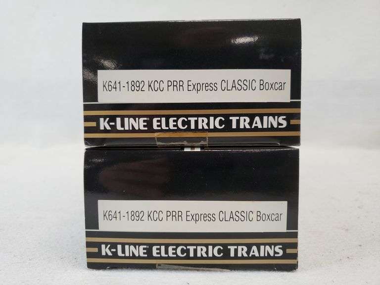K-Line KCC PRR Pennsylvania Railway Express Agency Classic Boxcar K641-1892. Brand new Mint in ...