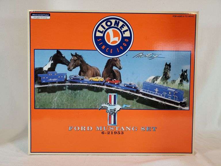 Lionel Ford Mustang Diesel Train Set 6-21953. NOS and STILL Factory ...