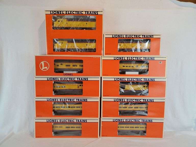 Magnificent Lionel UP Union Pacific F3 A-B-A Diesel Locomotive 11pc ...