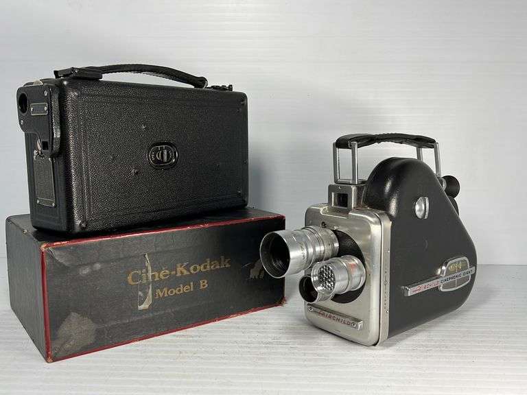 Fairchild Cinephonic Eight and Kodak Movie Cameras - Bid-Assets Online ...