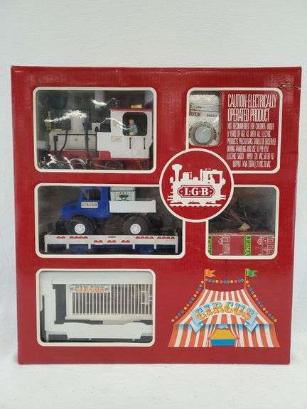 LGB "Circus" Train Set. 21988 US. Includes everything pictured ...