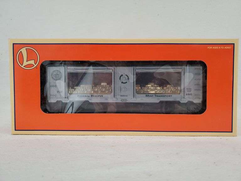 Lionel #6445 Ind Mint Car - NY Federal Reserve Bullion Car 6-19670. NOS ...