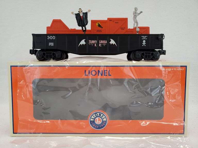 Lionel #300 Halloween Transylvania Railroad Animated Gondola 6-26855 ...