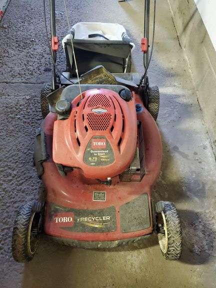 Toro personal pace self propel 22" recycler lawn mower, model 20066 ...