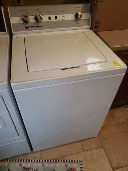 Speed Queen commercial heavy duty top load washer. Excellent - Bid ...
