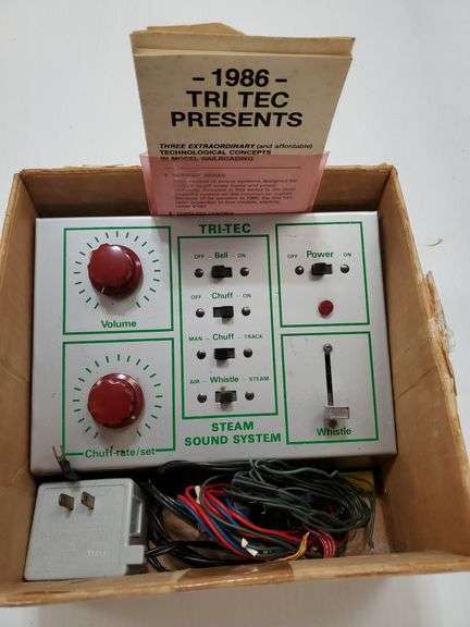 Tri-Tec Steam Sound System. Untested - Bid-Assets Online Auctions