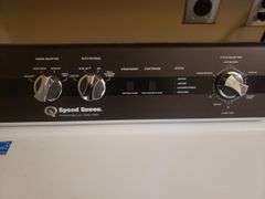 Speed Queen commercial heavy duty sanitize and steam boost gas dryer ...