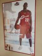 Early Lebron James Cleveland Cavaliers 35x22 The Chosen One Poster