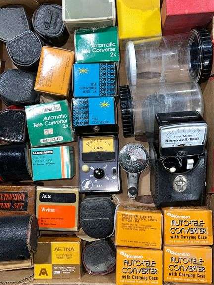 Flash Meters and Tele Converters - Bid-Assets Online Auctions
