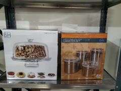 BH 6 in 1 cake stand & Crofton canister set - Bid-Assets Online Auctions