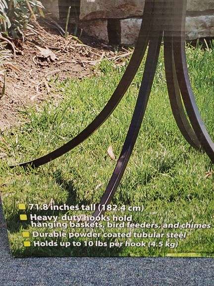 New GardenLine 4 way basket hanger - Bid-Assets Online Auctions