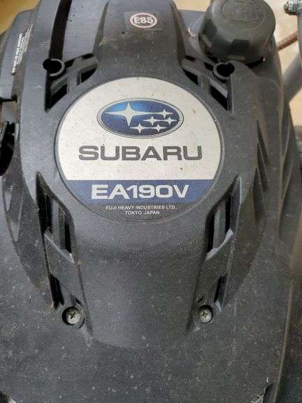 Homelite 2700psi power washer, 2.4 GPM, Subaru EA190V engine, soap ...