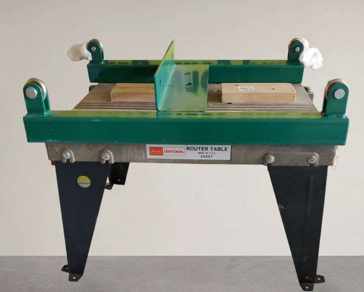 Sears Craftsman router table model 25457 - Bid-Assets Online Auctions