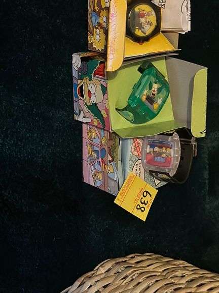 3 Bart Simpson watches, K-9 Kannon - Bid-Assets Online Auctions
