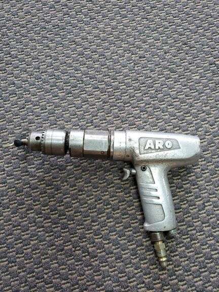 Stanley & ARO pneumatic impact drill and screw gun - Bid-Assets Online ...