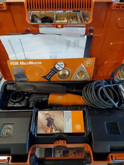 Fein Multimaster for metal/wood. Includes sanding set. Looks hardly ...