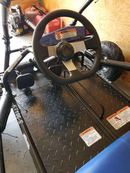 Coleman KT196-S gas powered off road go cart - Bid-Assets Online Auctions