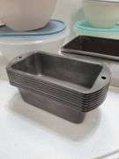Tupperware nesting bowl set, meatloaf pans, (8)mini baking pans - Bid ...