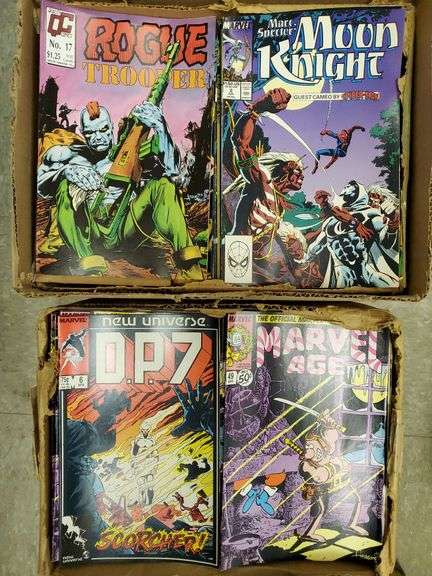 Large lot Marvel, Quality comics. 50 cents to 1.50. Inspect at preview ...