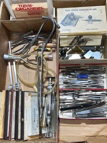 Tweezer Sharpener and Medical Tools - Bid-Assets Online Auctions
