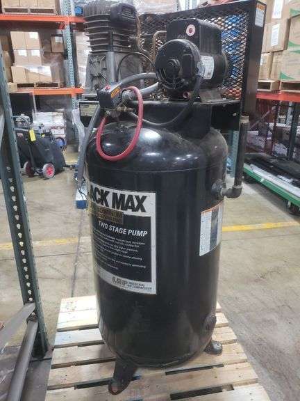 . Black Max two stage Coleman powermate compressor 208 volt. Rarely ...