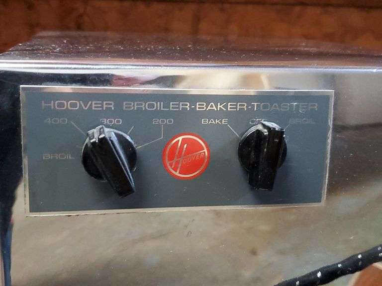 Hoover Broiler Baker toaster, 16" wide, Cornwall electric tray measures ...