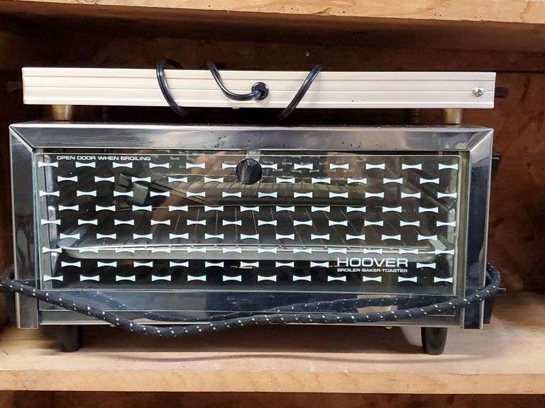 Hoover Broiler Baker toaster, 16" wide, Cornwall electric tray measures ...