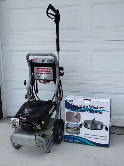 Craftsman Limited Edition Quiet Sense, 2700psi Pressure Washer. 175cc ...