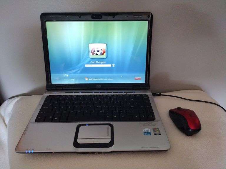 HP Pavilion dv2000 15" Widescreen Laptop Computer SD-MS/Pro-MMC-XD ...