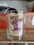 Glassware including Captain Morgan rocks glasses, duck glasses, ice ...