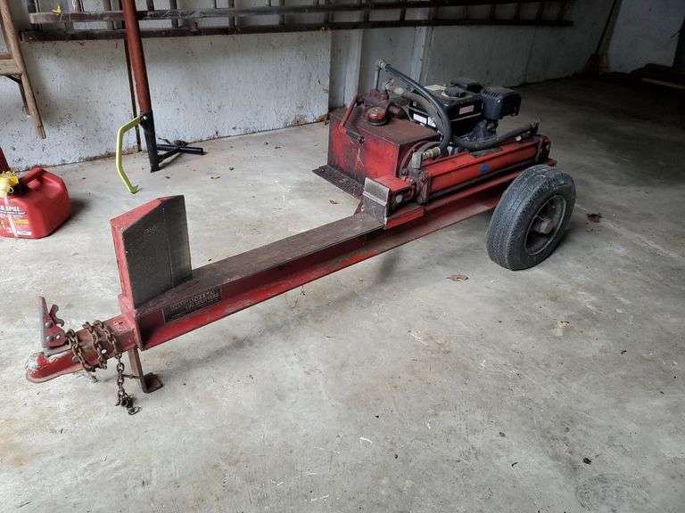 Big Buster log splitter with 212 cc predator gas engine. Runs and ...
