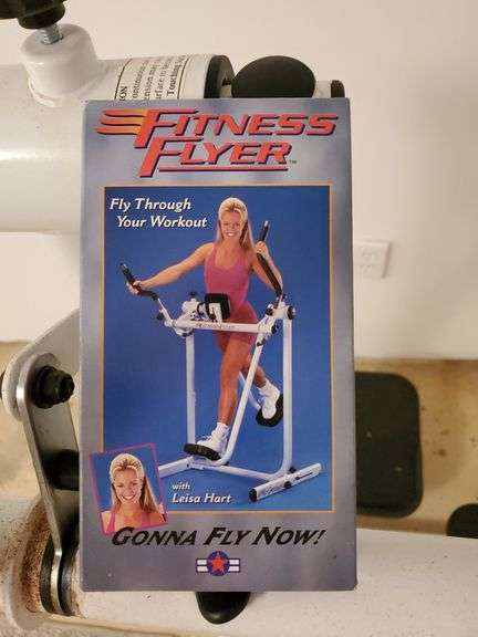 Fitness Flyer exercise machine with instructional video, Voit spring ...