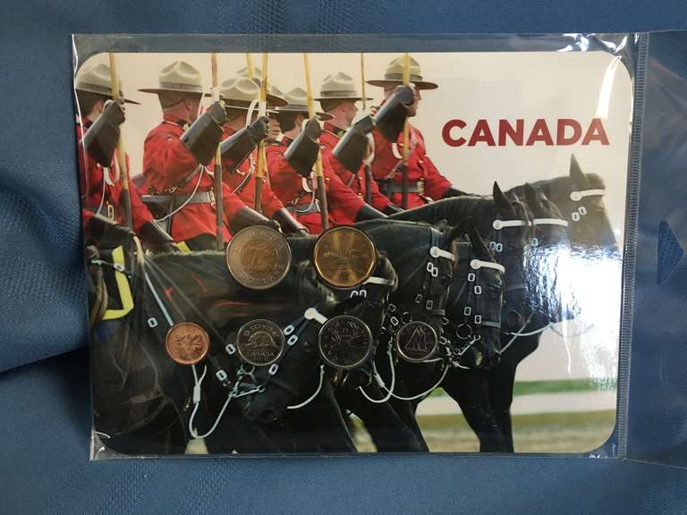 RCMP Coin Collection Card (2010) - Bartlett Auctions Inc.