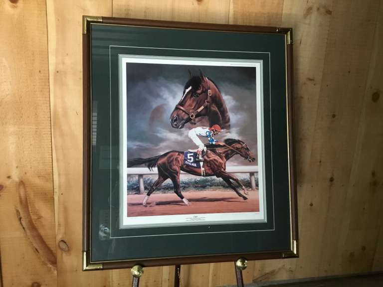 Cigar' Michael DuVal Finnell print - Bartlett Auctions Inc.