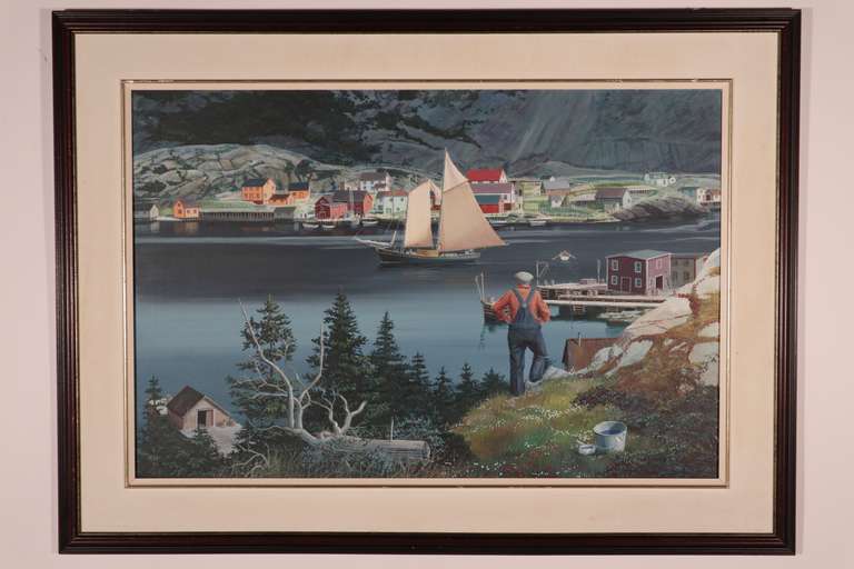 'The Berrypicker' by Ed Roche - Bartlett Auctions Inc.