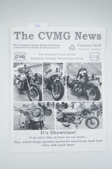The CVMG News February 2015 Volume 48 number 2 - Bartlett Auctions Inc.