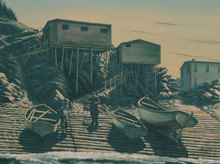 Original Ian Sparkes - Bartlett Auctions Inc.