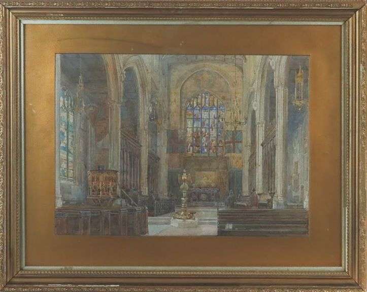 Original Edith Isabel Barrow (1865-1930) - Bartlett Auctions Inc.